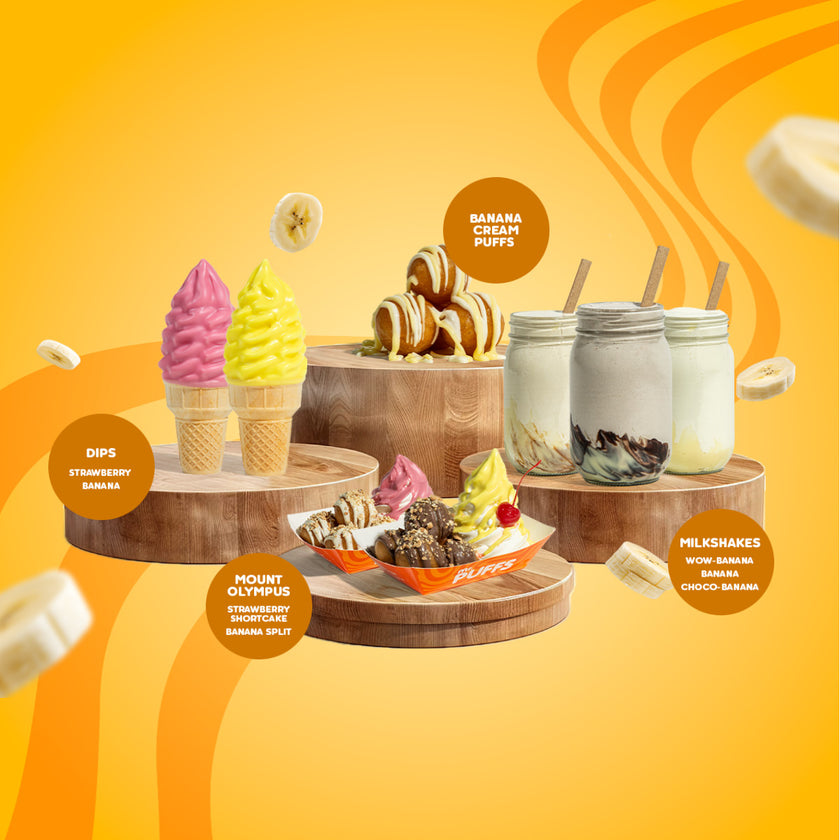 Spring Menu | Banana & Gourmet Flavours | Mr. Puffs – Mr. Puffs Canada